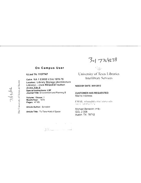 Pdf To Take Hold Of Space Isovists And Isovist Fields