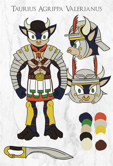 Reference Sheet Taurius By Pxp