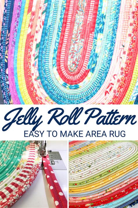 Spiral Accent Rug Jelly Roll Rug Pattern And Video Sewing With Scraps