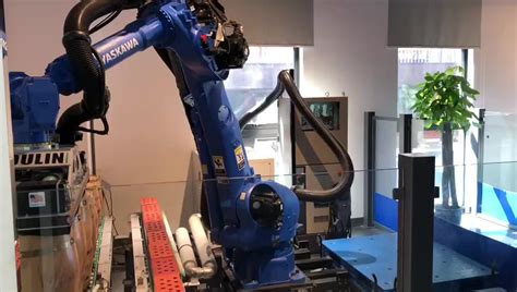 6 Axis Robot Arm Yaskawa Motoman Gp180 Automatic Palletizing Robot