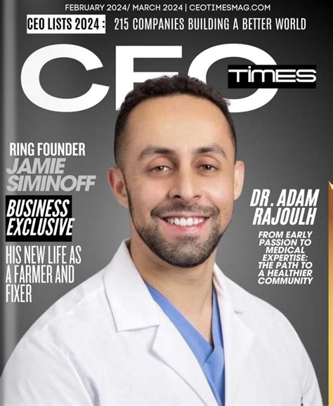Revolutionizing Wellness Dr Adam Rajoulhs Journey From Fitness