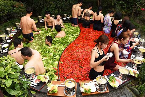 Hotpot Hot Springs Chinas Tastiest Bathing Experience