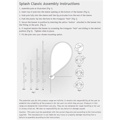 Medium Splash Pole Flagworld