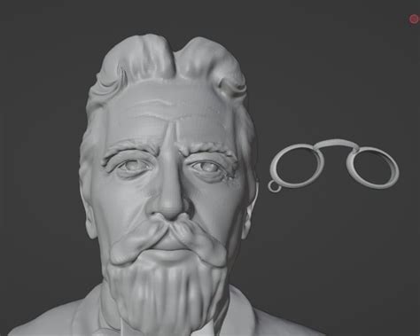 Anton Chekhov 3d Model 3d Printable Cgtrader