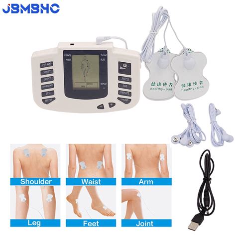 16 Pads Tens Electrode Pulse Digital Therapy Device Body Massager