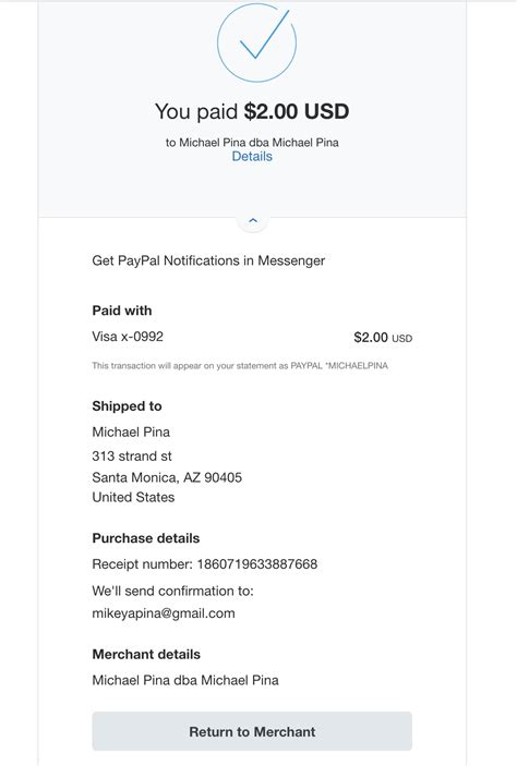 After Pay Pal Pay Out The Script Sent Me Back To A 500 Error Instead Of