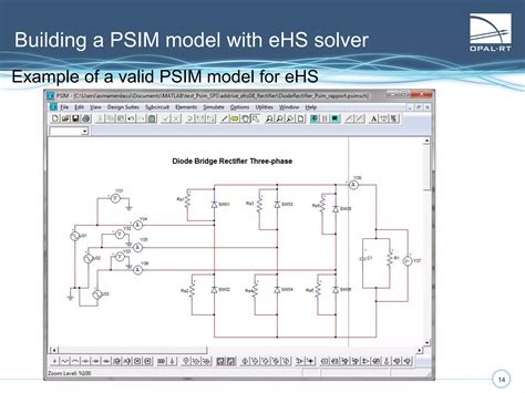 Opal Rt Psim And Ehs Interface Pdf