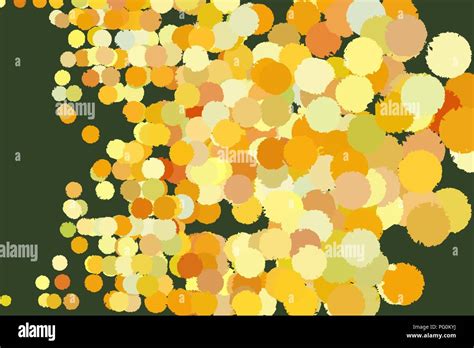 Abstract Geometric Background With Shape Of Messy Random Line Circles