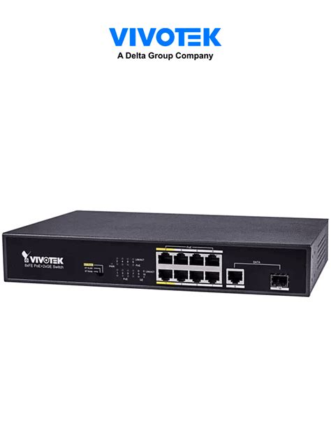 Vivotek Aw Fgt 100d 120 Switch Poe No Administrable 8 Pue