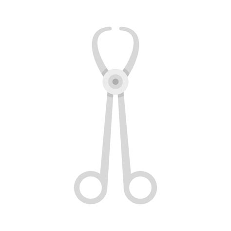 Premium Vector Medical Forceps Icon Flat Illustration Of Medical