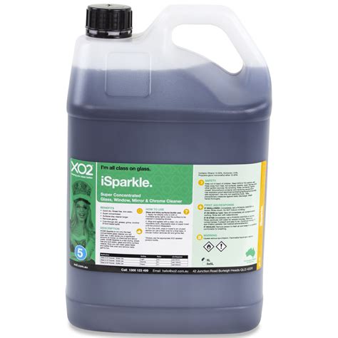 Isparkle Glass Window And Mirror Cleaner Concentrate Xo2®