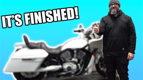 Finally Finishing The Biker Build Off Harley Davidson Vrod Youtube