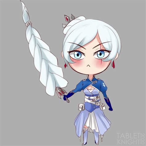 Weiss Upgrade Tabletknight R Rwby