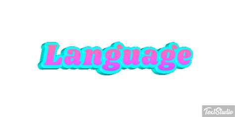 Language Word Animated  Logo Designs