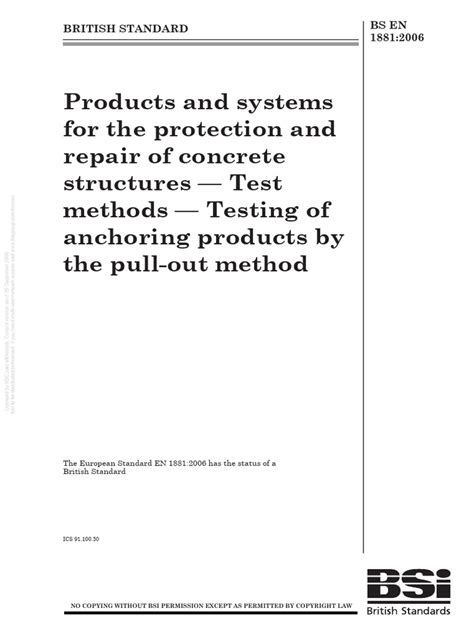 Bs 1881 2006 Pdf Regulation