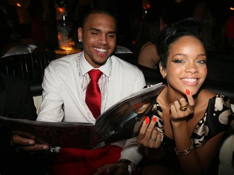 Chris Brown Og Rihanna Kjemper Parodi Rihanna And Chris Brown Attend
