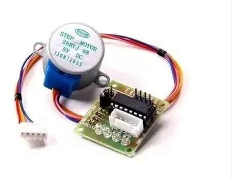 Motor De Passo 28byj 48 5v Drive Uln2003 Para Arduino Parcelamento Sem Juros