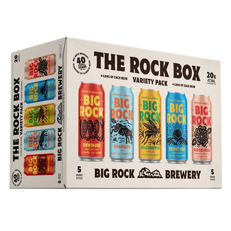 Big Rock Brewery Mixer Beer Variety Pack 473 Ml Delivery Or Pickup Near Me Instacart