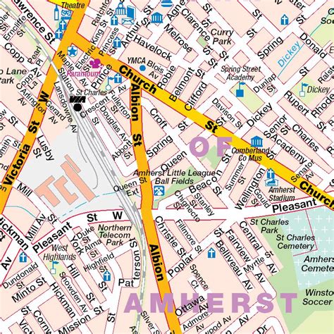 Amherst Ns Map By Mapmobility Corp Avenza Maps