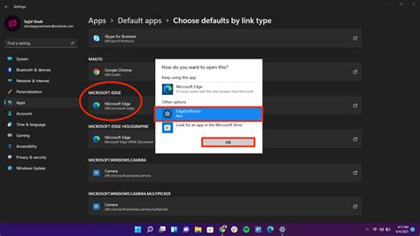 How To Redirect And Open Windows Widget Links In Google Chrome