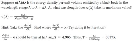 Solved Suppose U1d Is The Energy Density Per Unit Volume