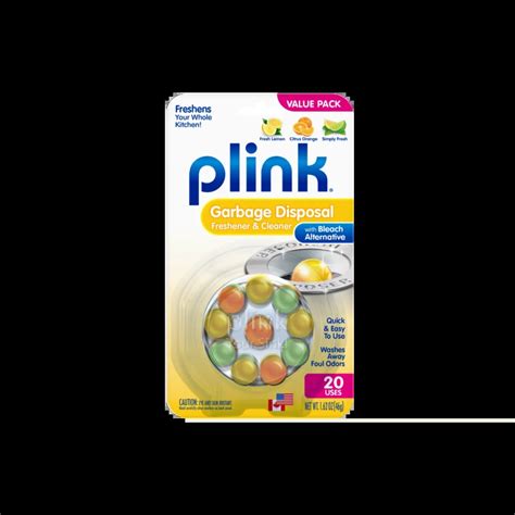 Plink Garbage Disposer Cleaner And Deodorizer Berings