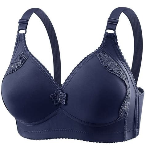 Dreluolixuan T Shirt Bras For Women Plus Size Wireless Bras Full