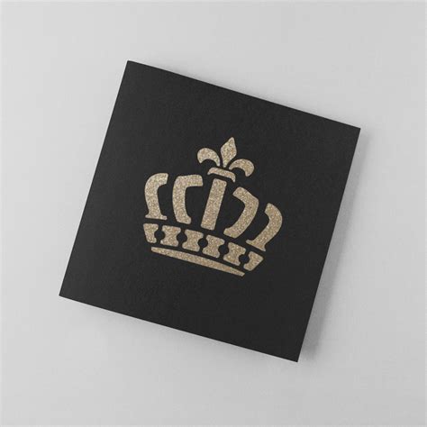 Crown Stencil Set Reusable Laser Cut Crown Templates Craftstar