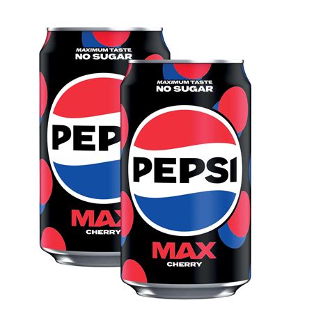 Pepsi Max Cherry Gb Cans 24x330ml