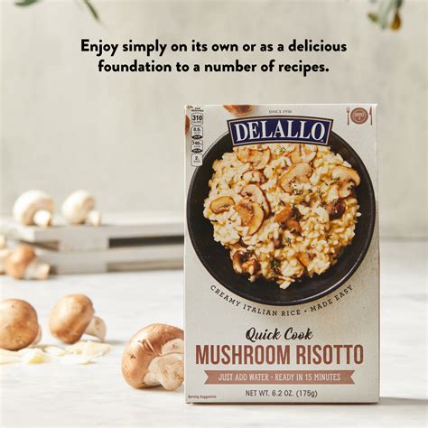 Delallo Mushroom Risotto Recipe At Marilyn Stumpf Blog