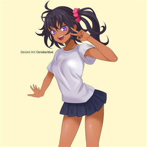 A Girl Enjoying The Summer By Cerulea Blue On Deviantart