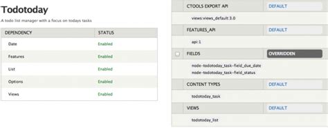 revert and update a drupal feature module befused