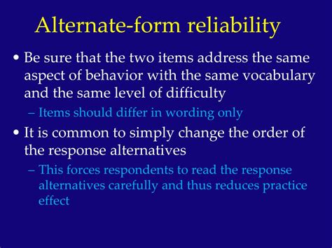 Ppt Survey Methodology Reliability And Validity Powerpoint Presentation