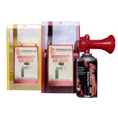 Emergency Air Horn Box Firebreak Sa