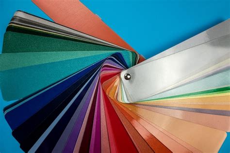 Premium Photo Color Sampler For Drawing Or Choosing Colors Isolated