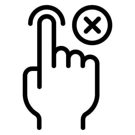 Error Line Icon 45376767 Vector Art At Vecteezy