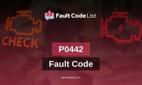 P0442 Fault Code Fault Code