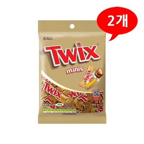 7202480 트윅스 미니 초코바 160gx2개 홈플러스 택배배송