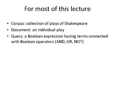 introduction to information retrieval boolean retrieval terminology in
