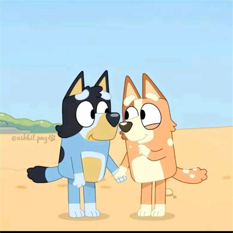 Chili And Bandit Bluey Bluey And Bingo
