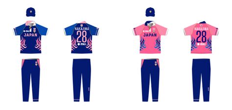 クリケット日本代表の新ユニフォーム発表｜一般社団法人 日本クリケット協会のプレスリリース