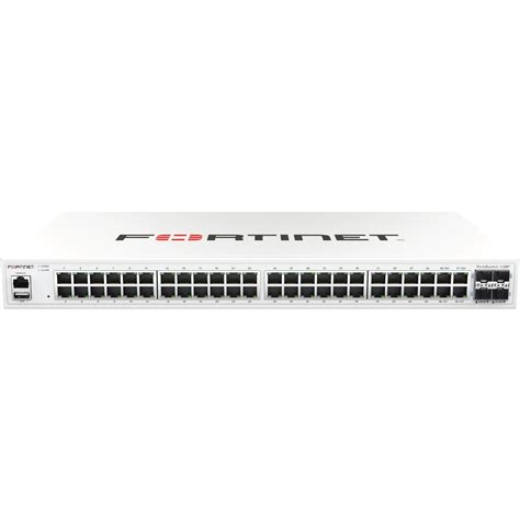Fortinet Fs 148f Fortiswitch Ethernet Switch 48 Gigabit Ethernet Netw