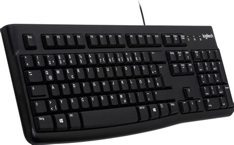 Logitech Keyboard K120 Business Keyboard German Qwertz Windows® Black