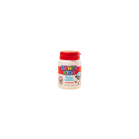 Denta Kids Fluoride Tablets Mix 150 Tabs – Strawberry Flavor