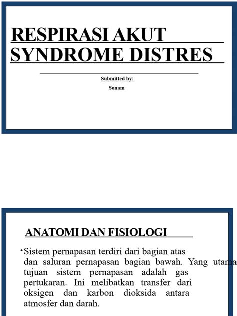 Penanganan Ards Gejala Dan Diagnosis Pdf