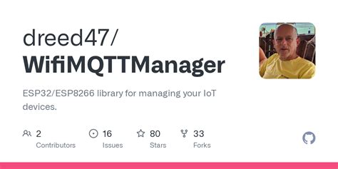 Github Dreed Wifimqttmanager Esp Esp Library For Managing Your Iot Devices
