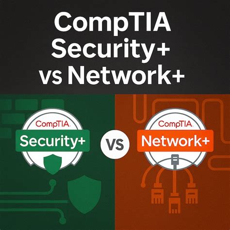 Comptia Security Vs Network 10 Main Differences