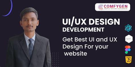Create Ui Ux Design For You In React Js And Next Js By Comfygen Fiverr
