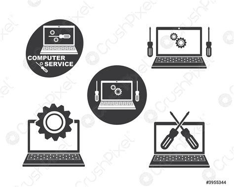 Computer Repair Logo