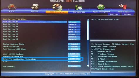 How To Solve Virtualbox Exception VT X Is Disabled In The BIOS For Both All CPU Modes VERR VMX